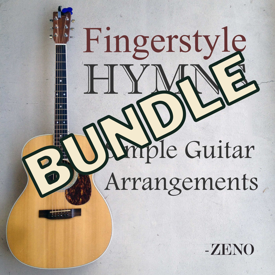 Guitar TABs and Sheet music of classic hymns in Simple Fingerstyle Hymn ...